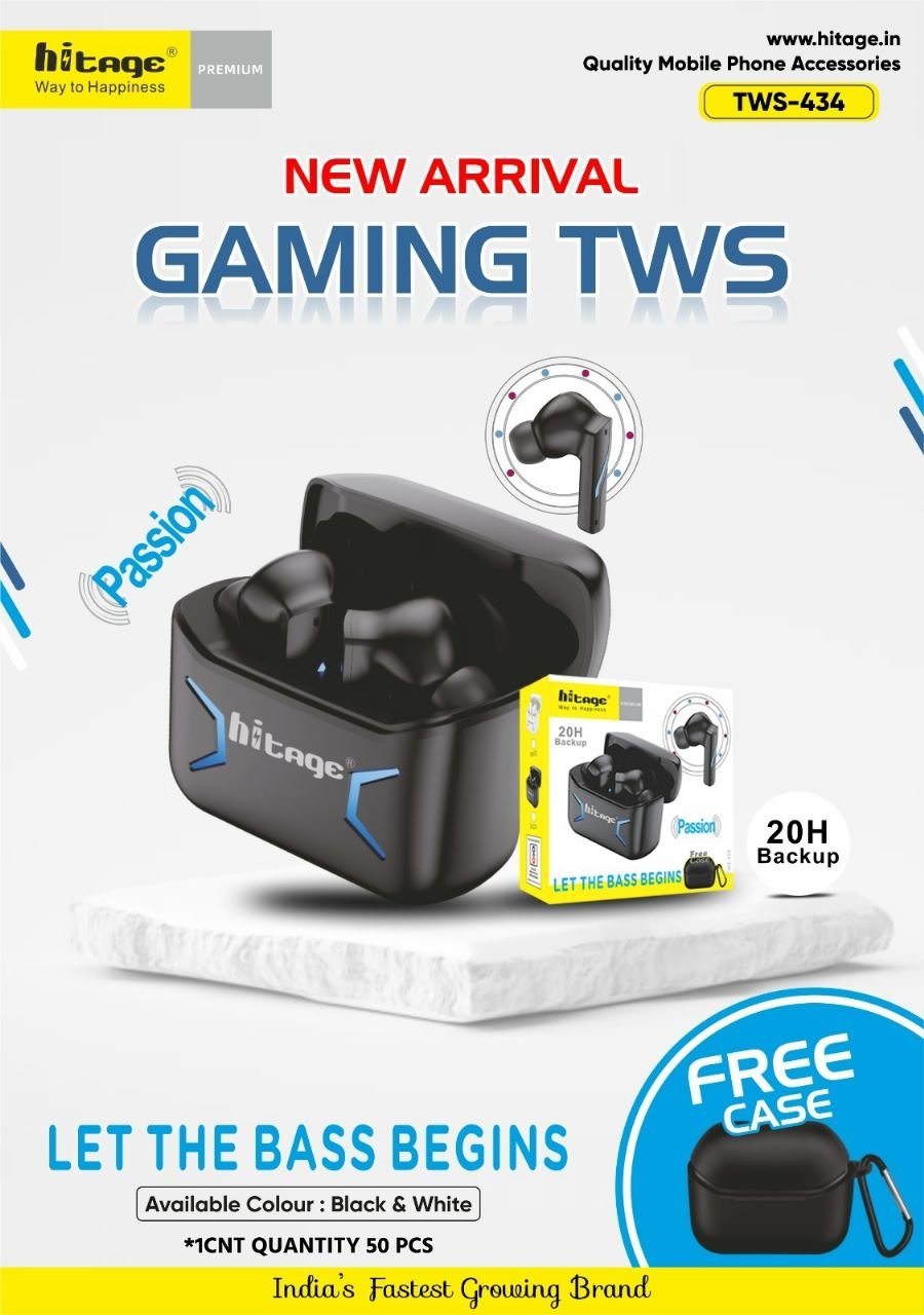 Hitage TWS-434 Earbuds Sparrow Series