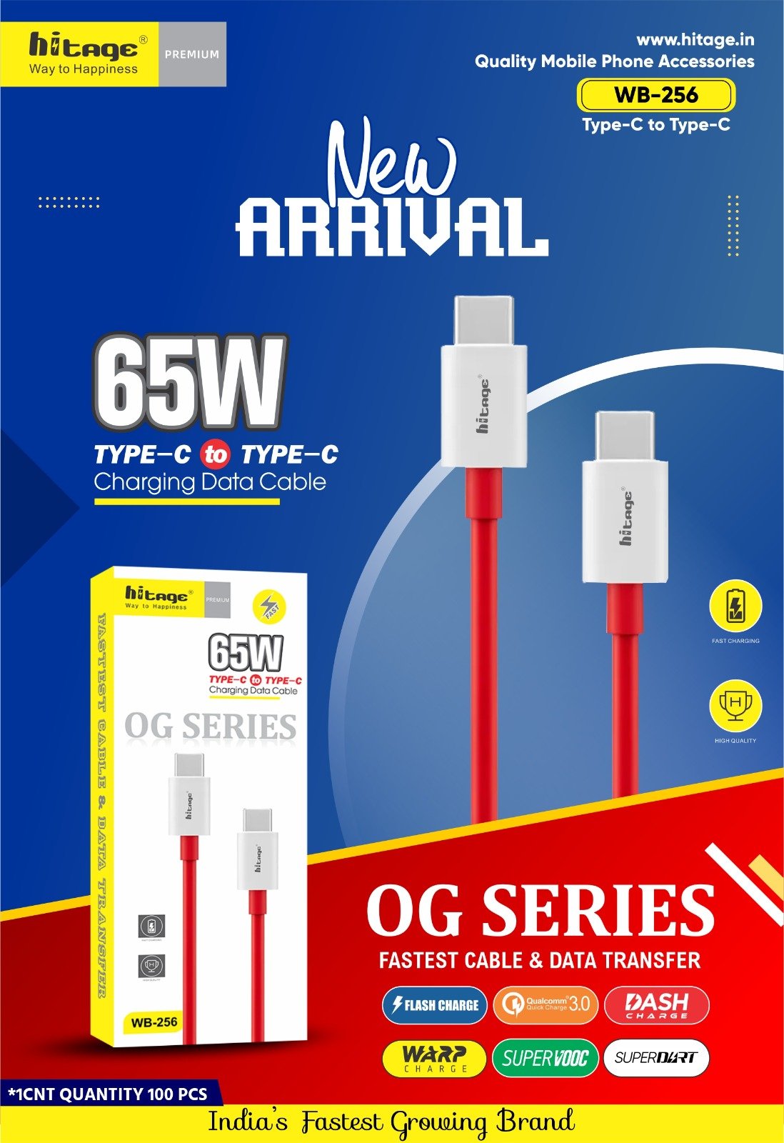 Hitage WB-256 C-C OG SERIES Data Cable